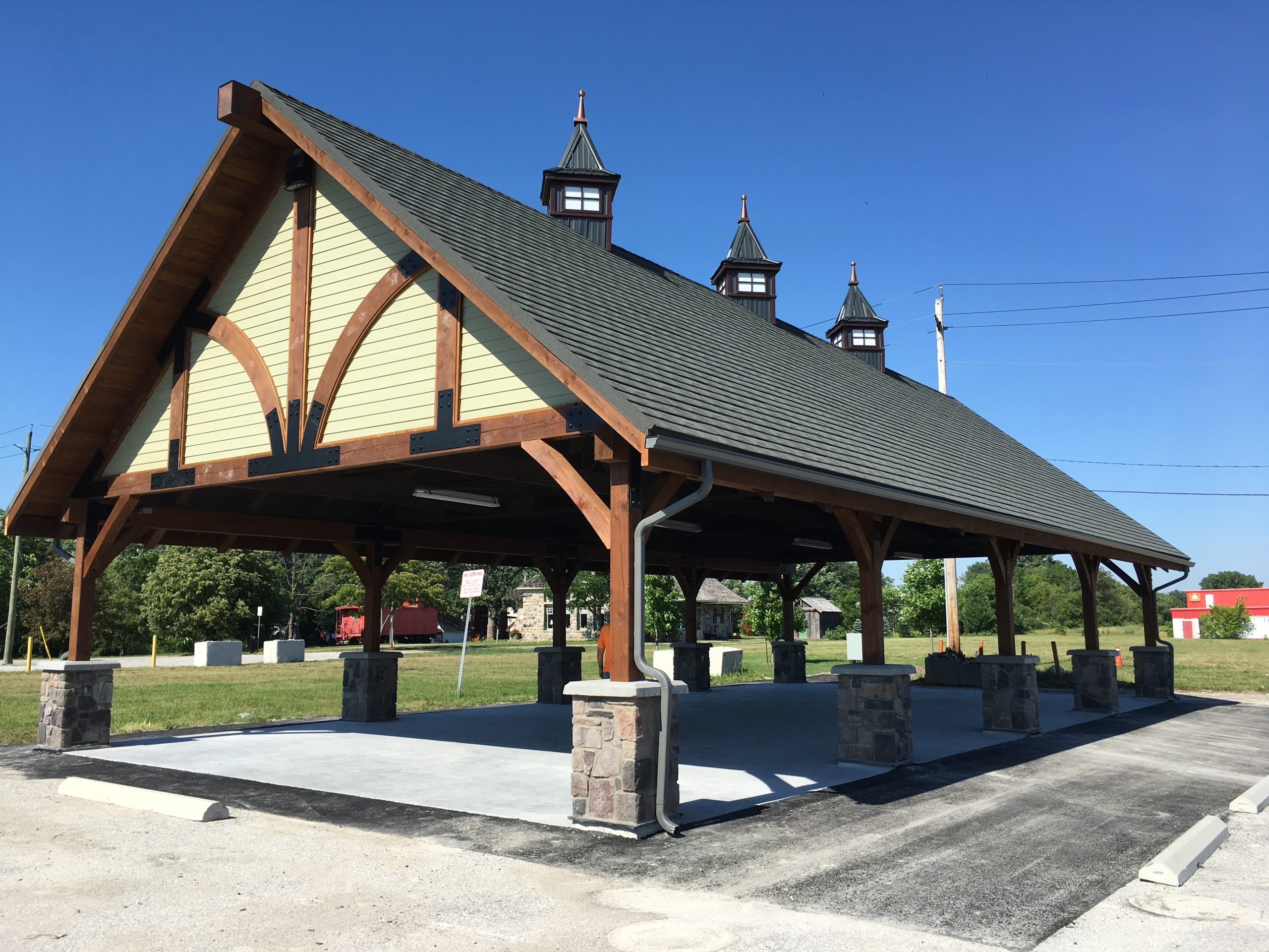 Timber Frame Pavilions | Outdoor Pavilion Builders in Windsor & Chatham